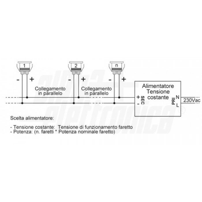 JO388/023WW - Faretto Led da incasso - 0,3W - 12V - Bianco caldo ...