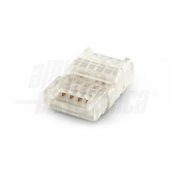 30-20125C - Connettore per PCB 12mm - Strip/Cavo - Per strisce SMD RGBW ...