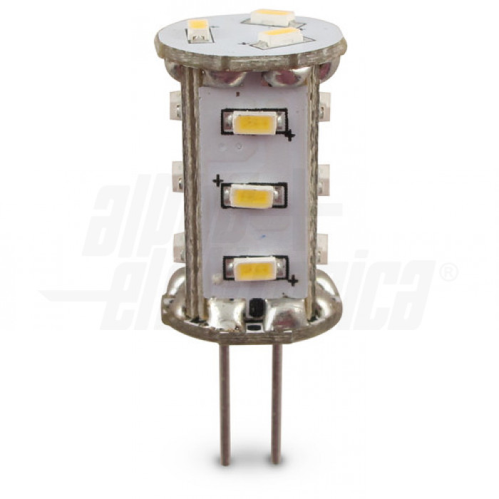 JO540/4 - Lampadina a Led G4 - 1,5W - 12Vac/dc - Bianco freddo - Alpha ...