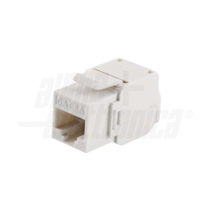 96-301-6A-W - Presa Keystone 8P8C RJ45 non schermata - Cat.6a - UTP ...