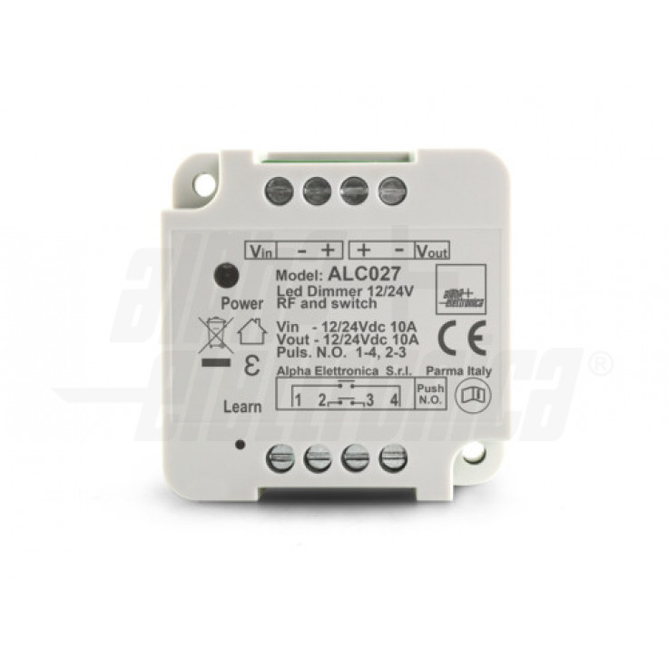 ALC027 - Dimmer per strisce led monocolore 12/24V - 10A - Comando con ...