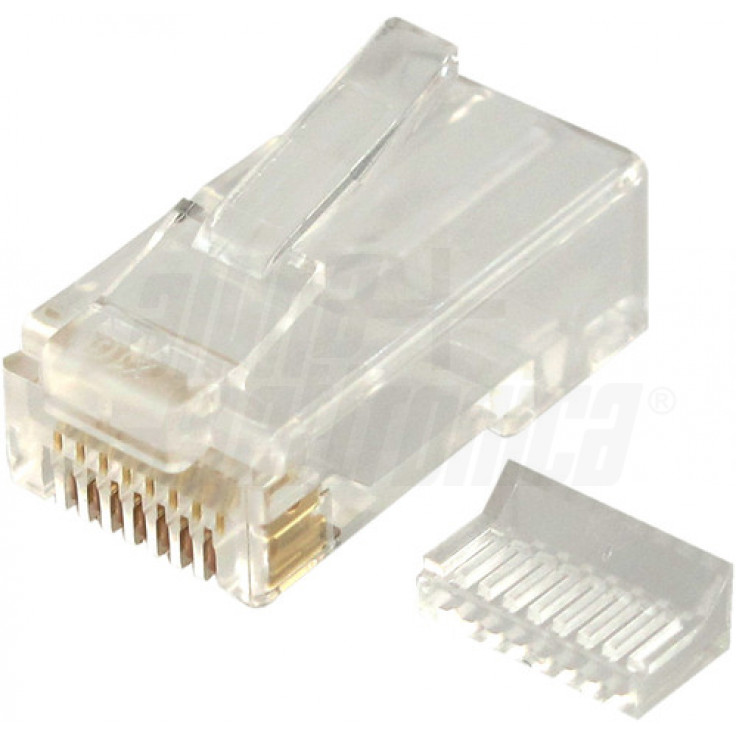 94-911/3 - Spina modulare RJ45 8P8C Cat.5e non schermata con pettine ...