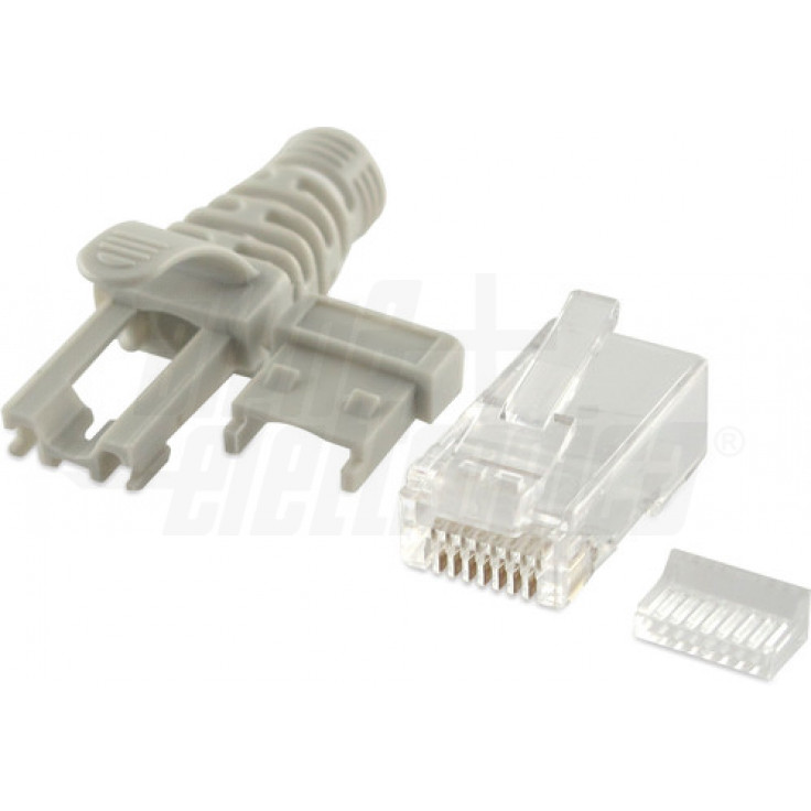 94-919/2 - Spina modulare RJ45 Cat.6A Non schermata - Contatti dorati ...