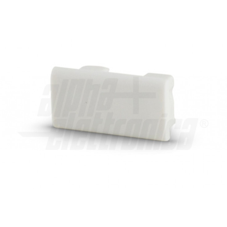 JO380/084W-80 - Terminale di chiusura plastico - adatto per profilo ...