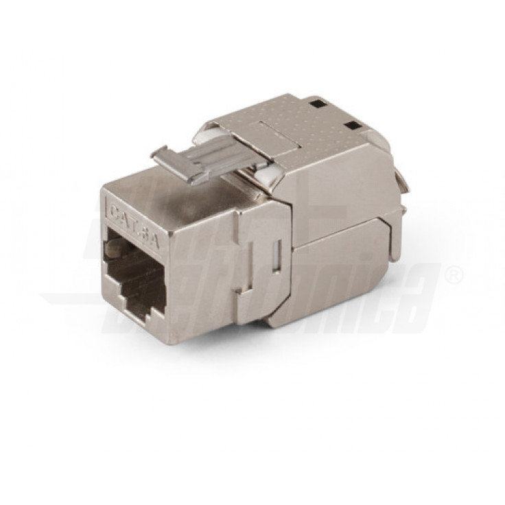 96-302M - Presa Keystone 8P8C RJ45 schermata - Cat.6a - FTP ...