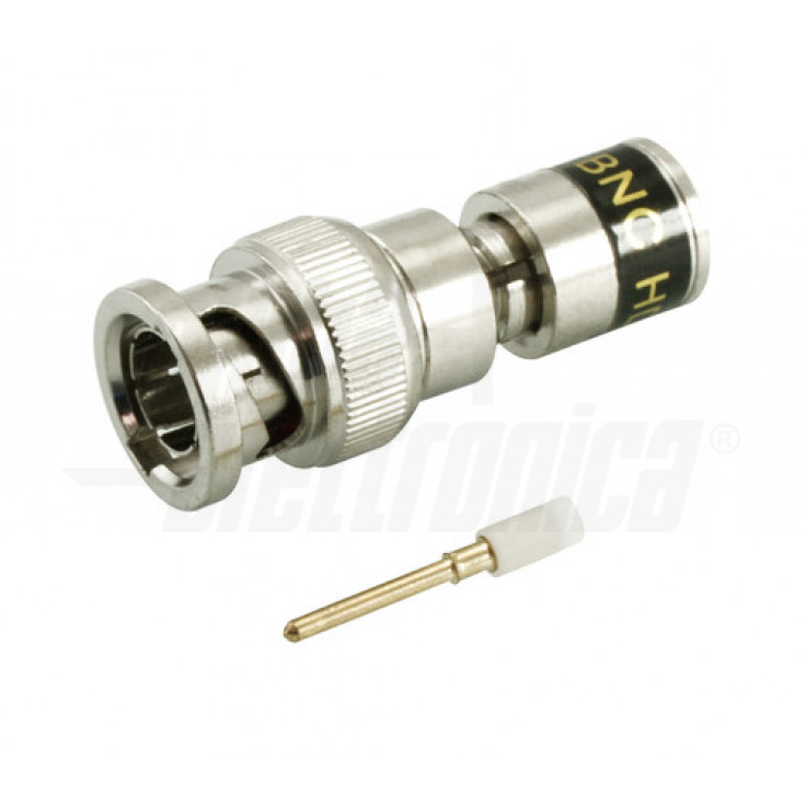 80-113/3 - Spina BNC a compressione - 75Ohm - per cavo ø3mm - Alpha ...
