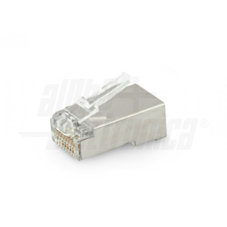 94-916/6 - Spina RJ45 8P8C Cat.6 FTP AWG24-26 Passante - Contatti ...