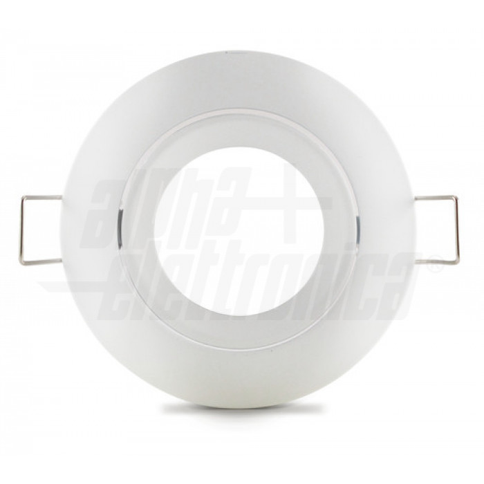 LS280-012W/1 - Supporto bianco per lampada led - ghiera orientabile ...