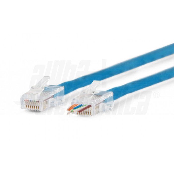 94-914/6B - Spina RJ45 8P8C Cat.6 UTP AWG24-26 Passante - Contatti ...