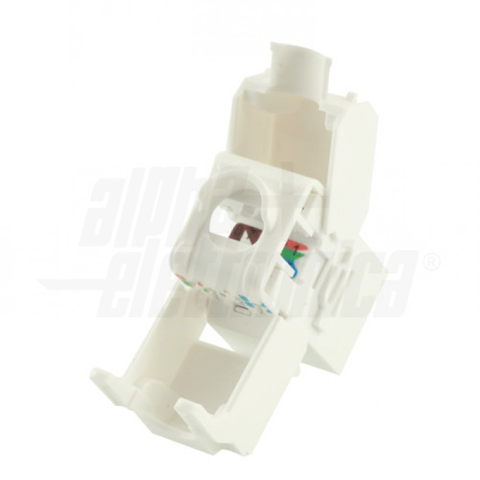 96-301-6A-W - Presa Keystone 8P8C RJ45 non schermata - Cat.6a - UTP ...